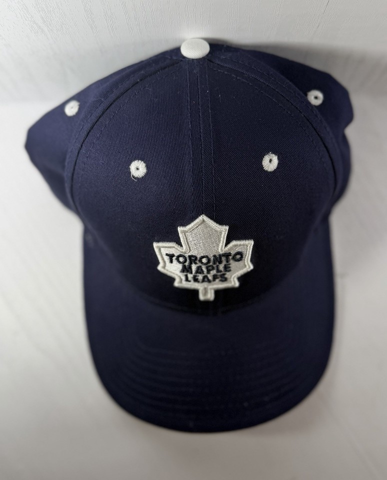 New Era Toronto Maple Leafs NHL Adjustable Navy Blue Baseball Hat Cap ...