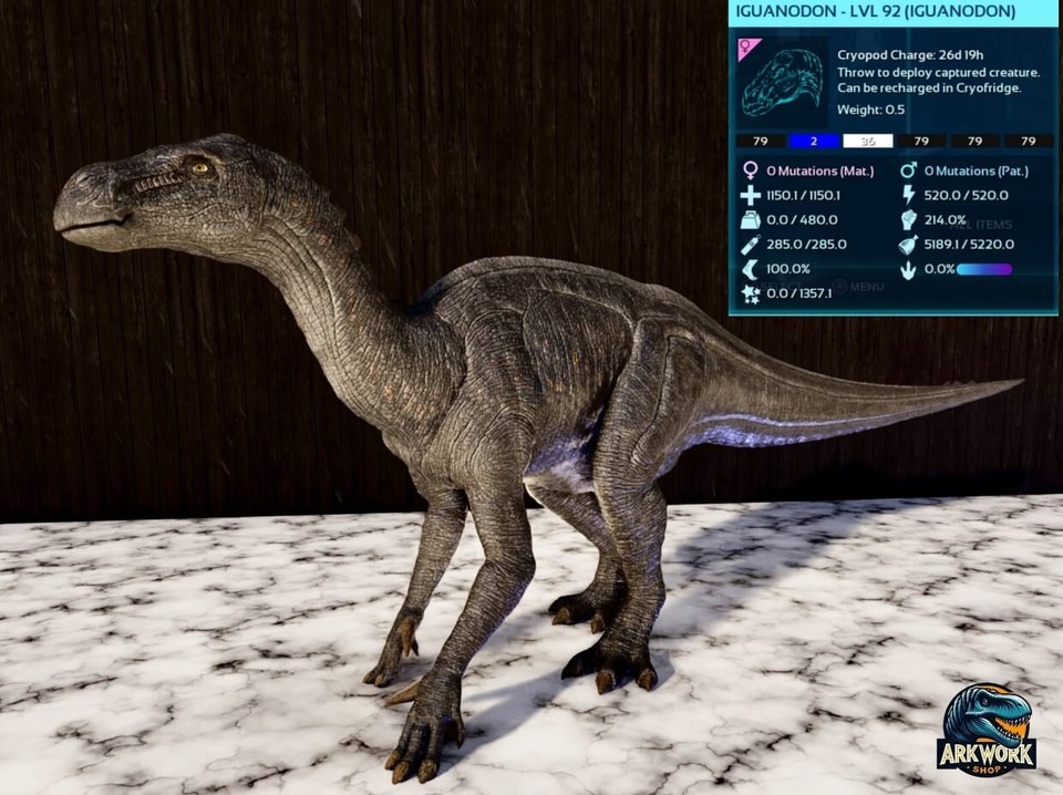 🦖ARK Survival Ascended Iguanodon Colors PVE PS5/XBOX/PC | eBay