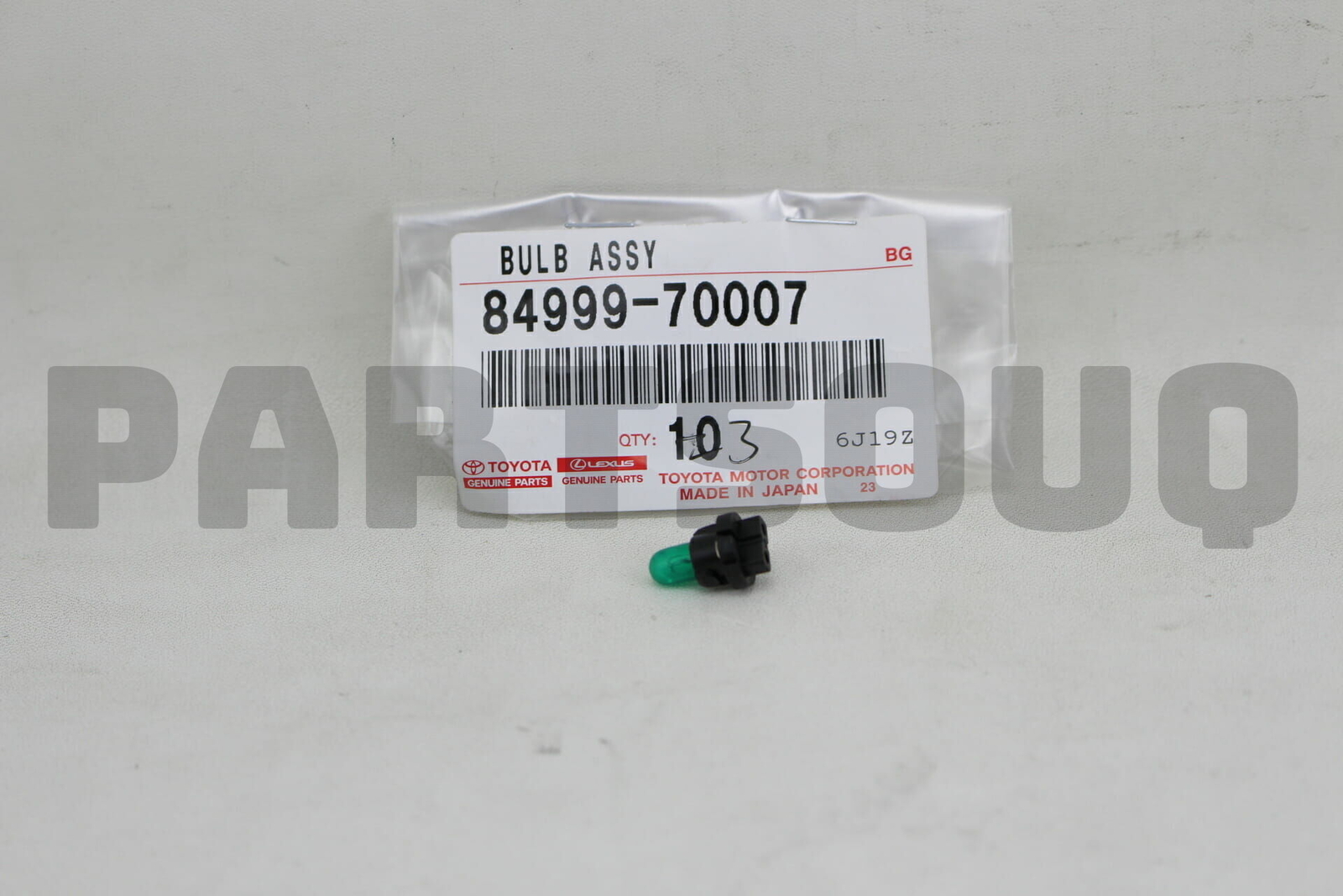 8499970007 Genuine Toyota BULB, AIR CONDITIONER CONTROL 84999-70007 | eBay