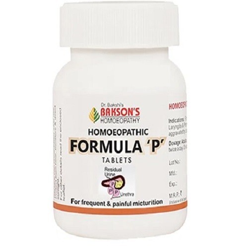 Pack of 2 - Bakson Formula P Tablets (75tab) Homeopathic MN1 | eBay