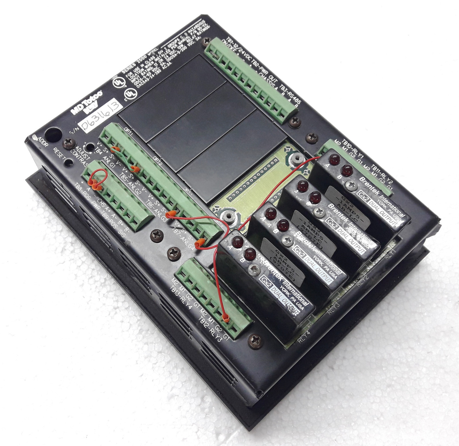 MD TOTCO LM2000 MONITOR LM2 E6180 SERIES 2000 PANEL LM2E6180 NOV for ...