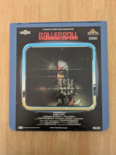 CED VIDEODISC - ROLLERBALL - JAMES CAAN - PAL UK | eBay