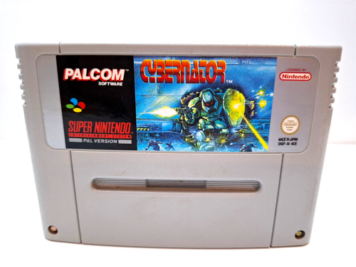 Cybernator - Super Nintendo SNES Spiel Modul - PAL - SNES - Palcom ...