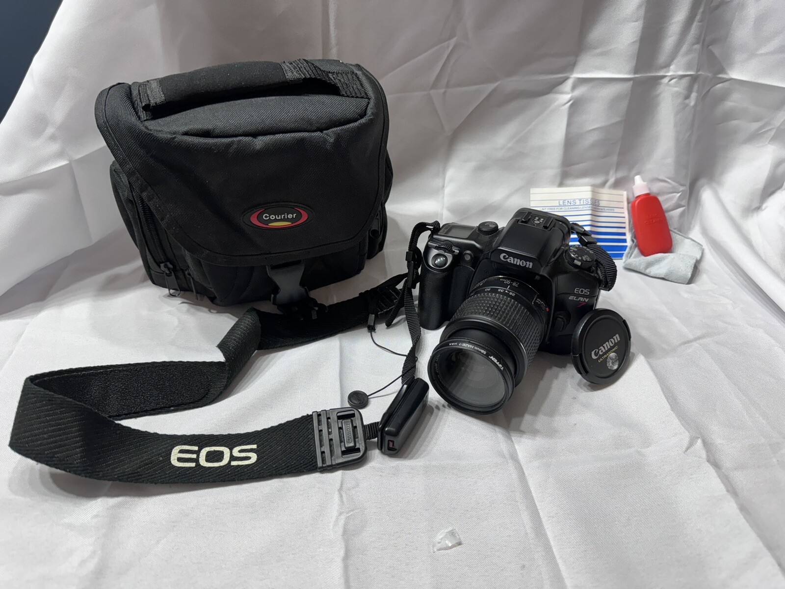 Canon EOS Elan 7 W/Canon 28–90 Mm + Tiffin 58Mm Haze-1 1:4–5.6 +case ...