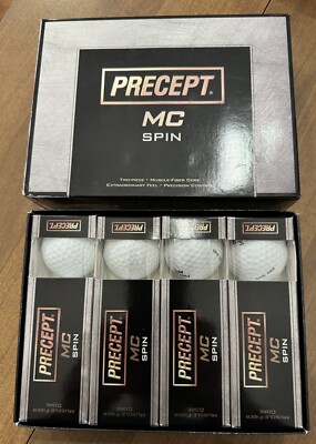 Precept MC Spin Golf Balls - Unopened Box Of A Dozen | eBay