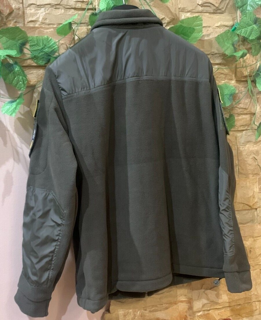 Ukrainian Tactical Jacket Fleece Field Combat Uniform Olive Zelensky ...