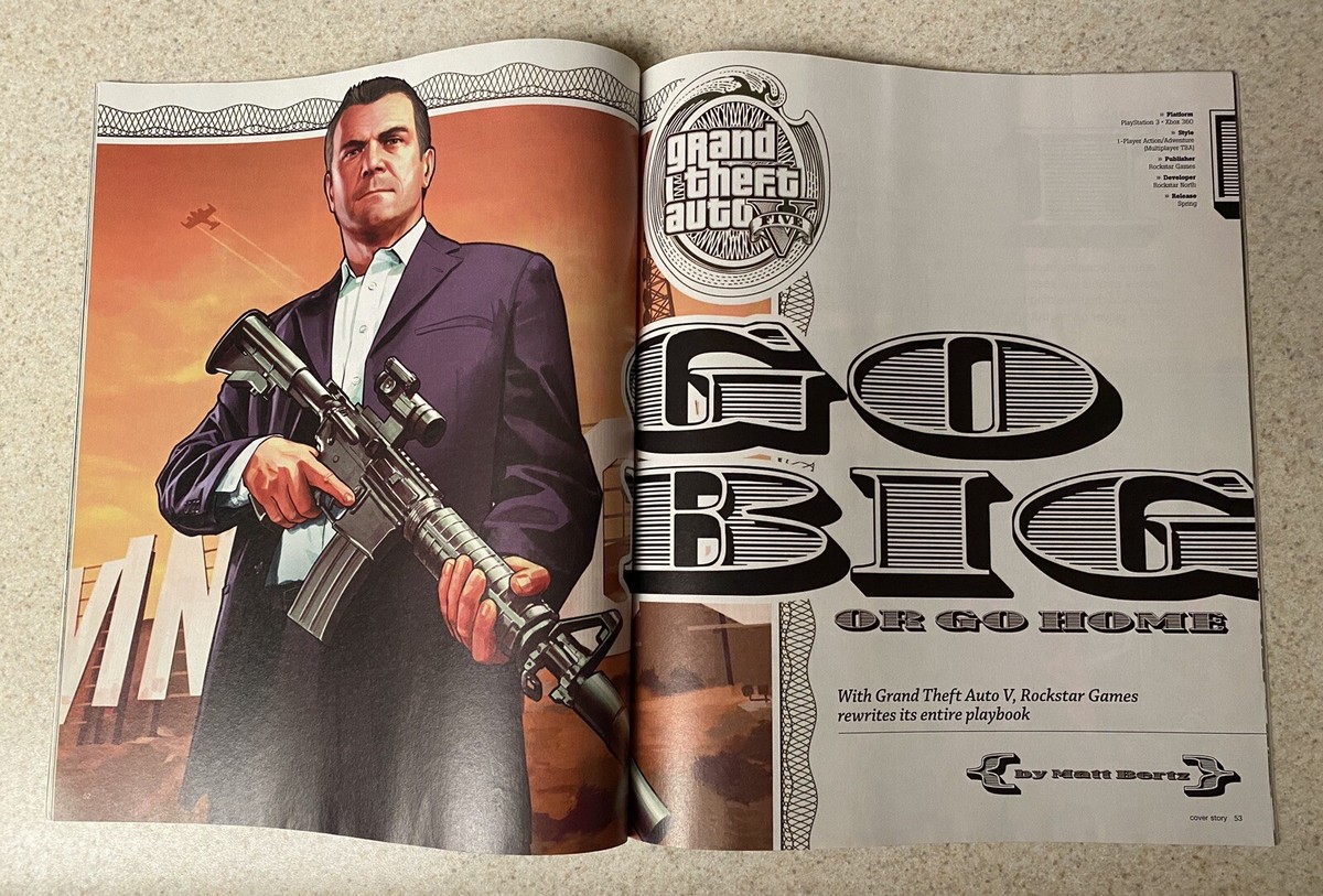 Gta V Screenshots Game Informer GTA V: New Screens Show Three Main