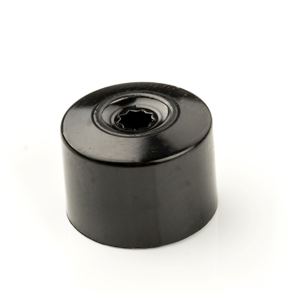 20x Radschraubenkappen Abdeckkappen Radmuttern Set 17 mm schwarz matt ...