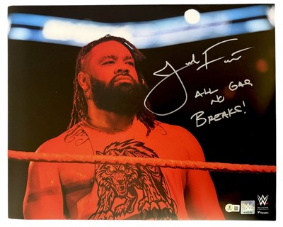 Jacob Fatu Signed Photo 16x20 Autographed WWE Photograph Beckett COA | eBay