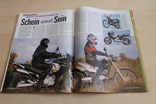 Motorradfahrer 07/2001 Beta Alp 4T 125 mit 12PS besser als...? | eBay