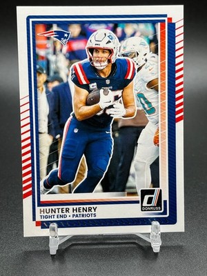 Panini Donruss Hunter Henry New England Patriots Football Card #69 2025 ...