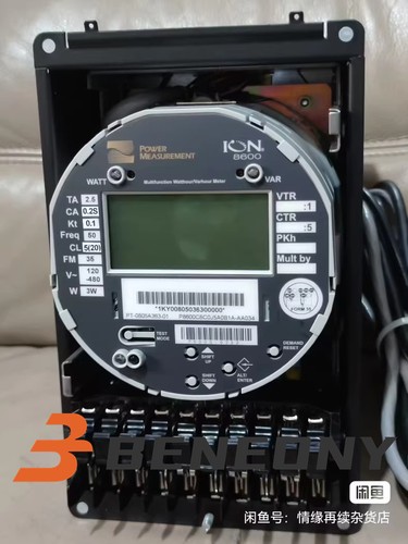 ION8600 M8600C7E0J5A0B1A-AA034 Electric Powerlogic Power Meter New No ...