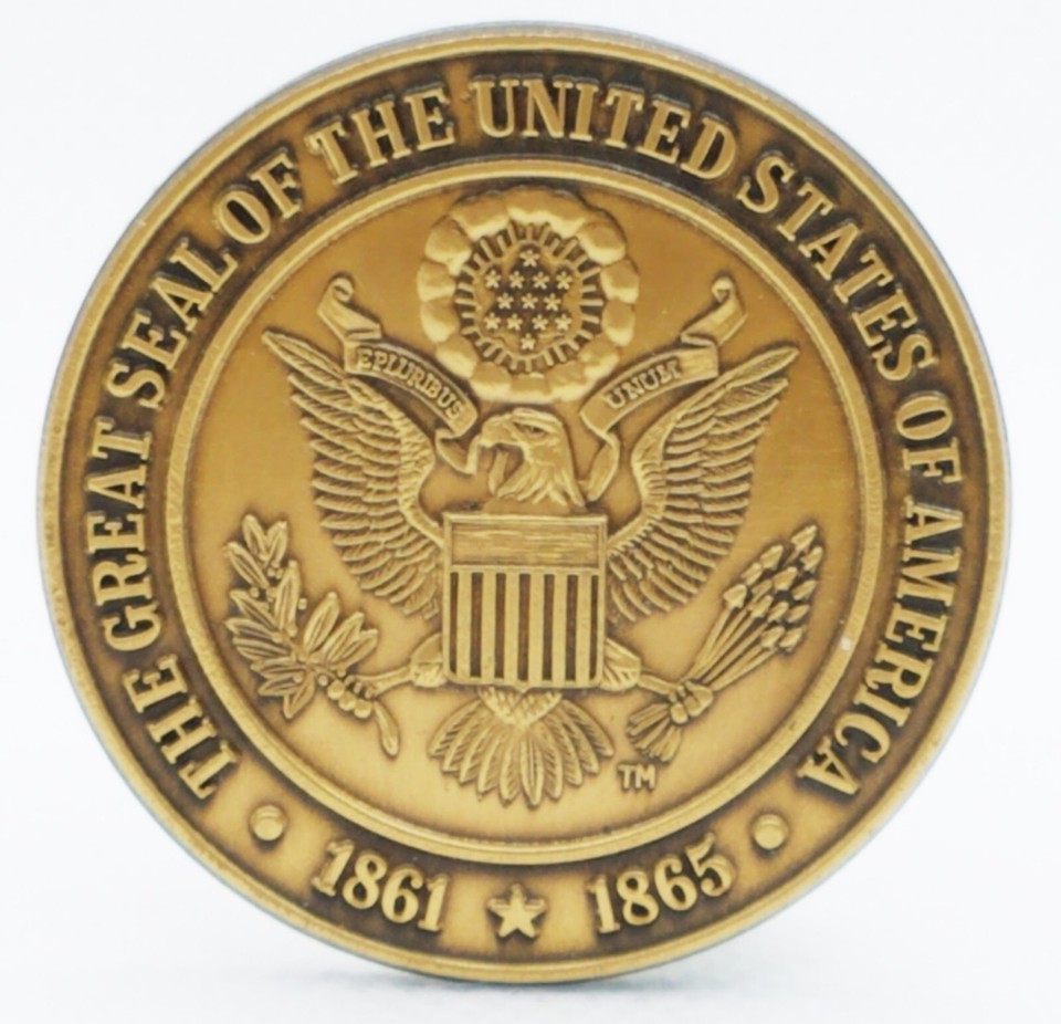 2000 THE NATIONAL CIVIL WAR MUSEUM Medallion Medal Coin 1½" - Beautiful ...