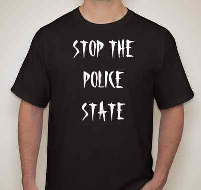 Stop the police state officer anti cops T Shirt Tee small-5XL available ...