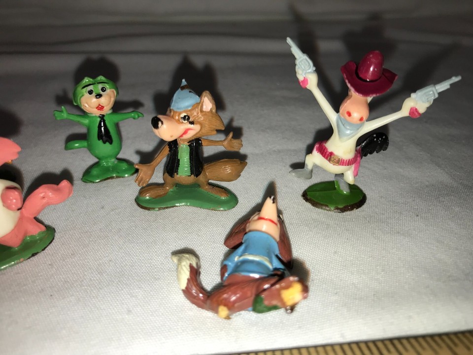 Marx TV Tinykins Top Cat plastic figure set Hanna Barbera cartoon ...