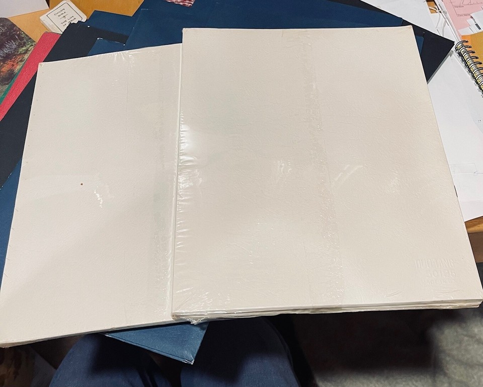 2 Duo-Tang 10 Pack 2-pocket White Portfolios 8.5 X 11 Textured Cover ...