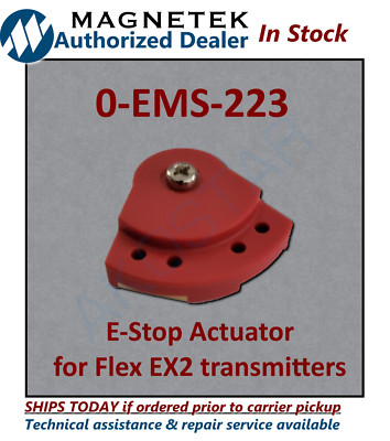 Magnetek red Estop Arm Actuator for Flex Transmitter Remote 4EX2 6EX2 ...
