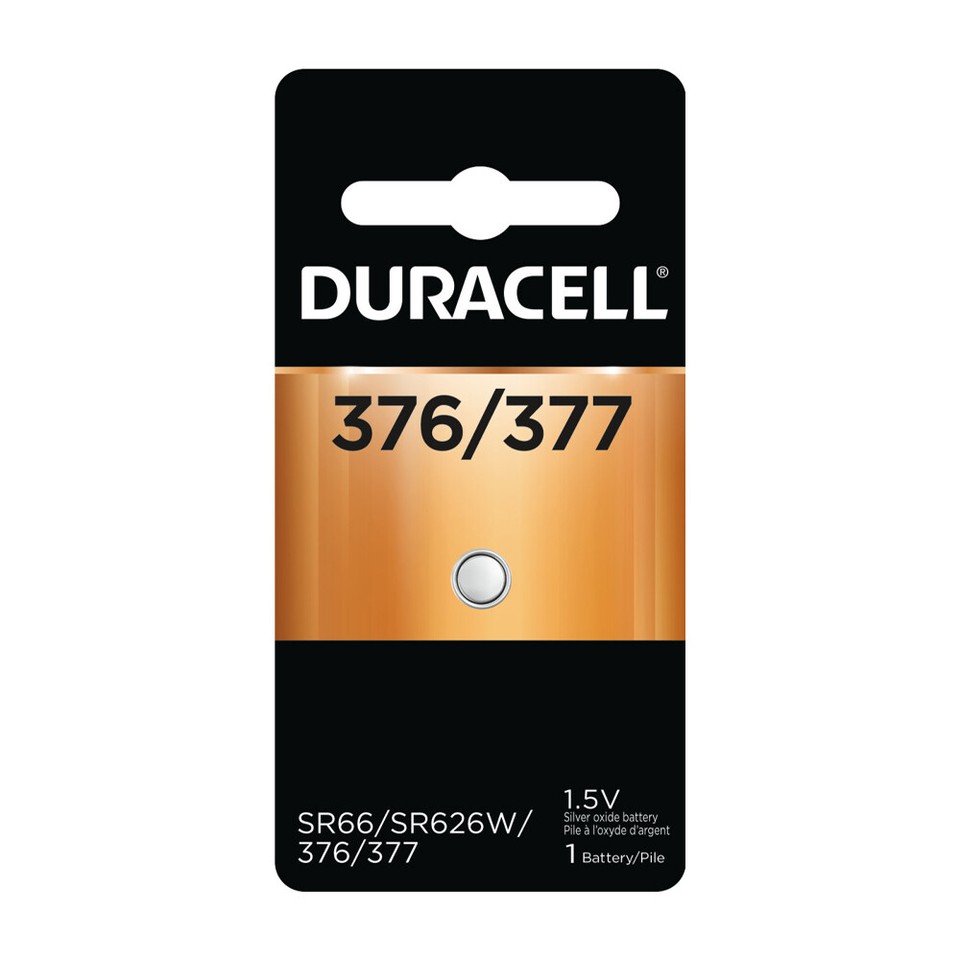 376/377 Batteries Replacement Watch Battery Equivalent Duracell x10PCS ...