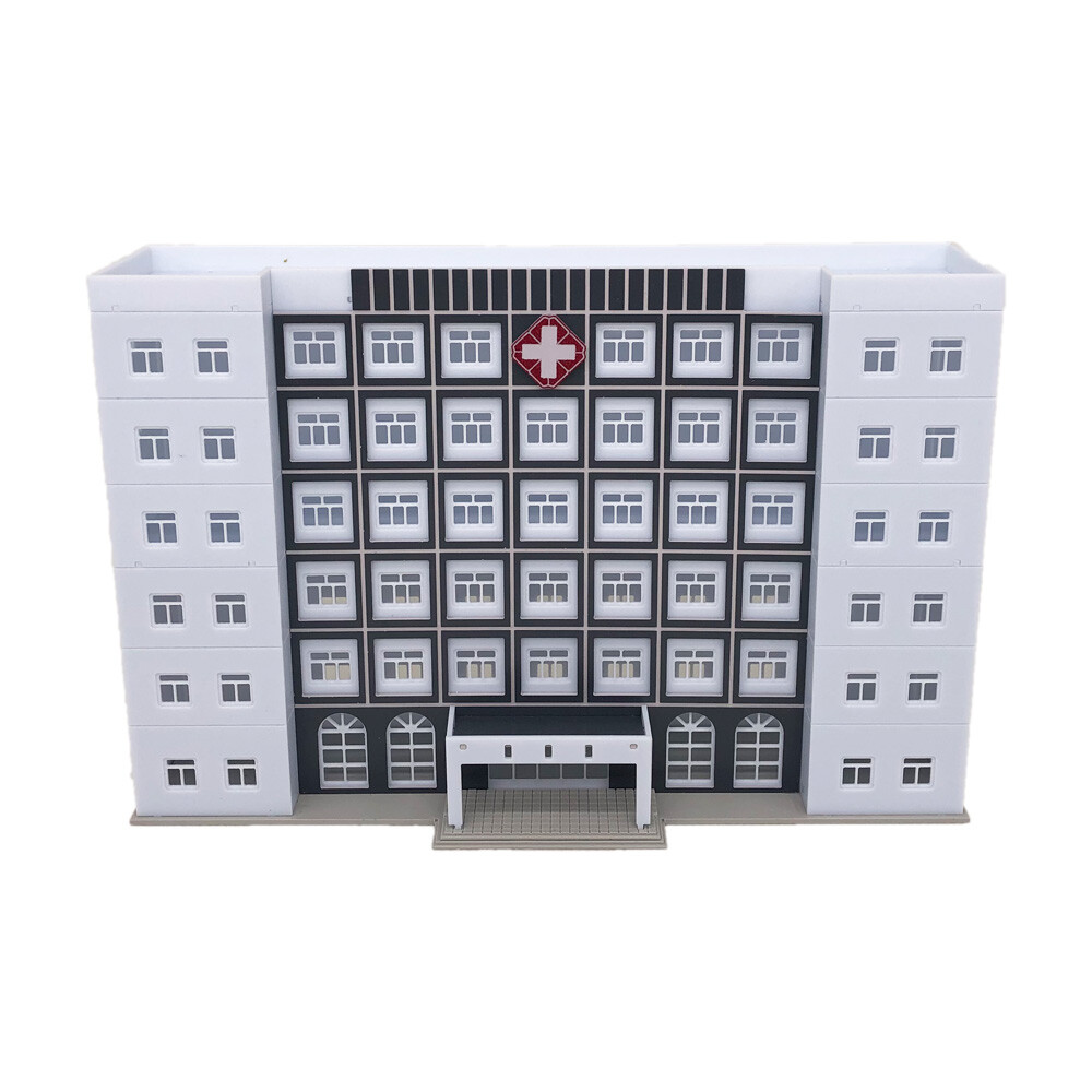 Outland Models Railroad Scenery Modern Large Hospital / Medical Centre ...