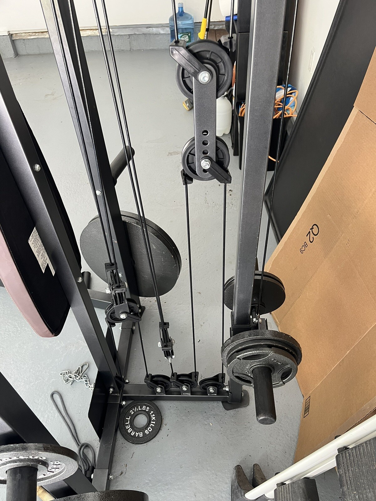 Marcy SM-4008 Smith Machine with Bench + Full Set Of Weights + Free Bar ...