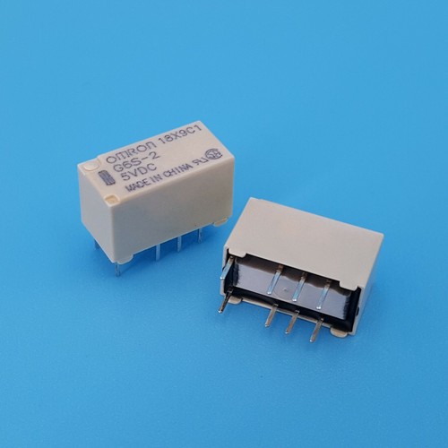 10Pcs OMRON G6S-2 DC5V 8-Pin DPDT PCB Mount Mini Signal Relay | eBay