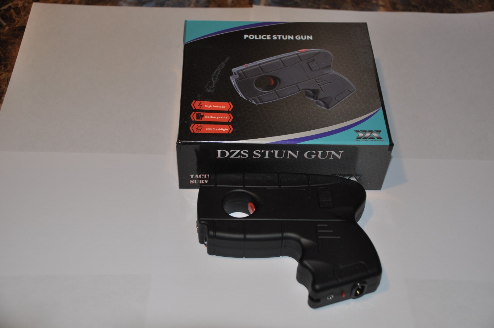DZs+Hand+Police+Stun+Gun+-+Black for sale online | eBay