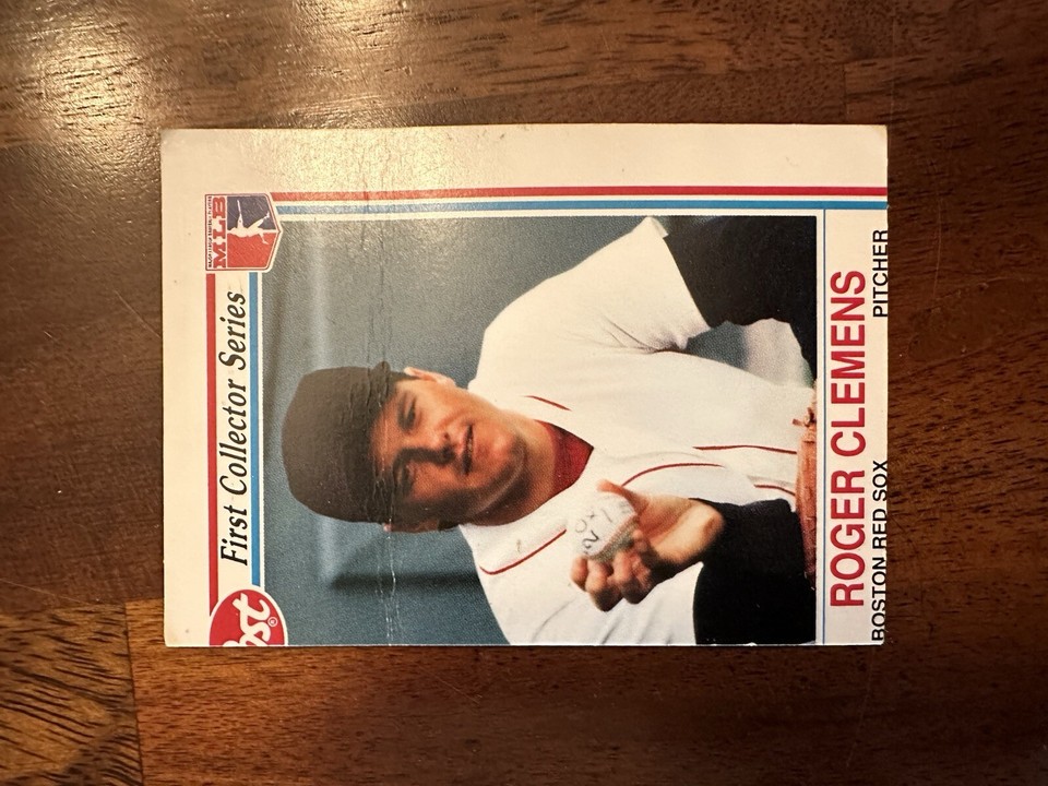 Roger Clemens - Post Card Misprint Error Baseball SUPER RARE One of a ...