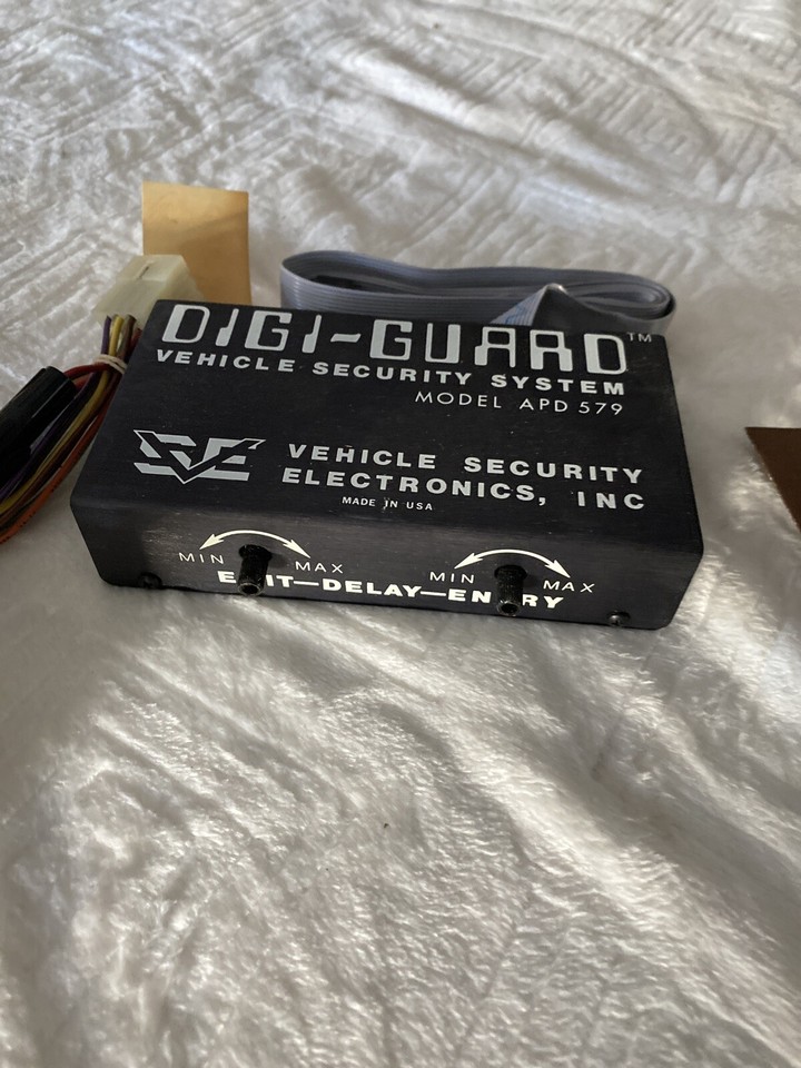 Vintage Digi-Guard Security Car Alarm System | eBay