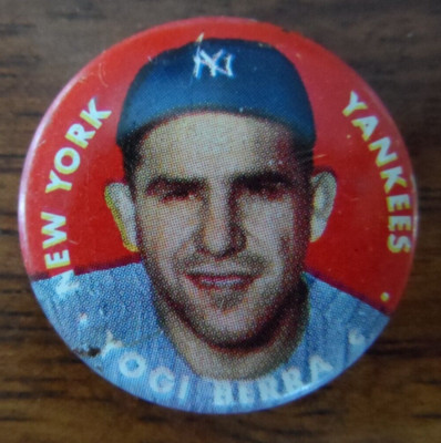 1956 TOPPS BASEBALL PIN YOGI BERRA SET BREAK A-2578 | eBay