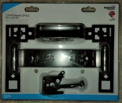 Craftsman Style Gate Hardware Craftsman Gate Etsy