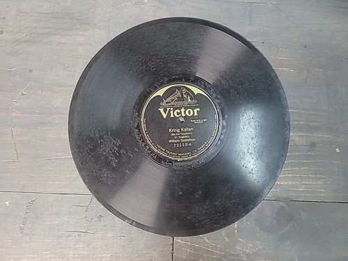 RARE* WILLIAM GUSTAFSON- KRING KALLAN 73110 78RPM -GOR MIG STILLA ...