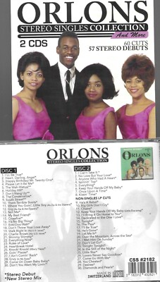 ORLONS-STEREO SINGLES COLLECTION-2 CDS-60 CUTS/57 STEREO DEBUTS | eBay