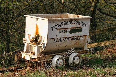 Photo 12x8 Tows bank Colliery Eals/NY6755 Mining tub at the entrance to ...