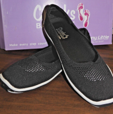 Cheeks Tony Little NEW Size 8M Barefoot Ballerinas Black Lightweight | eBay