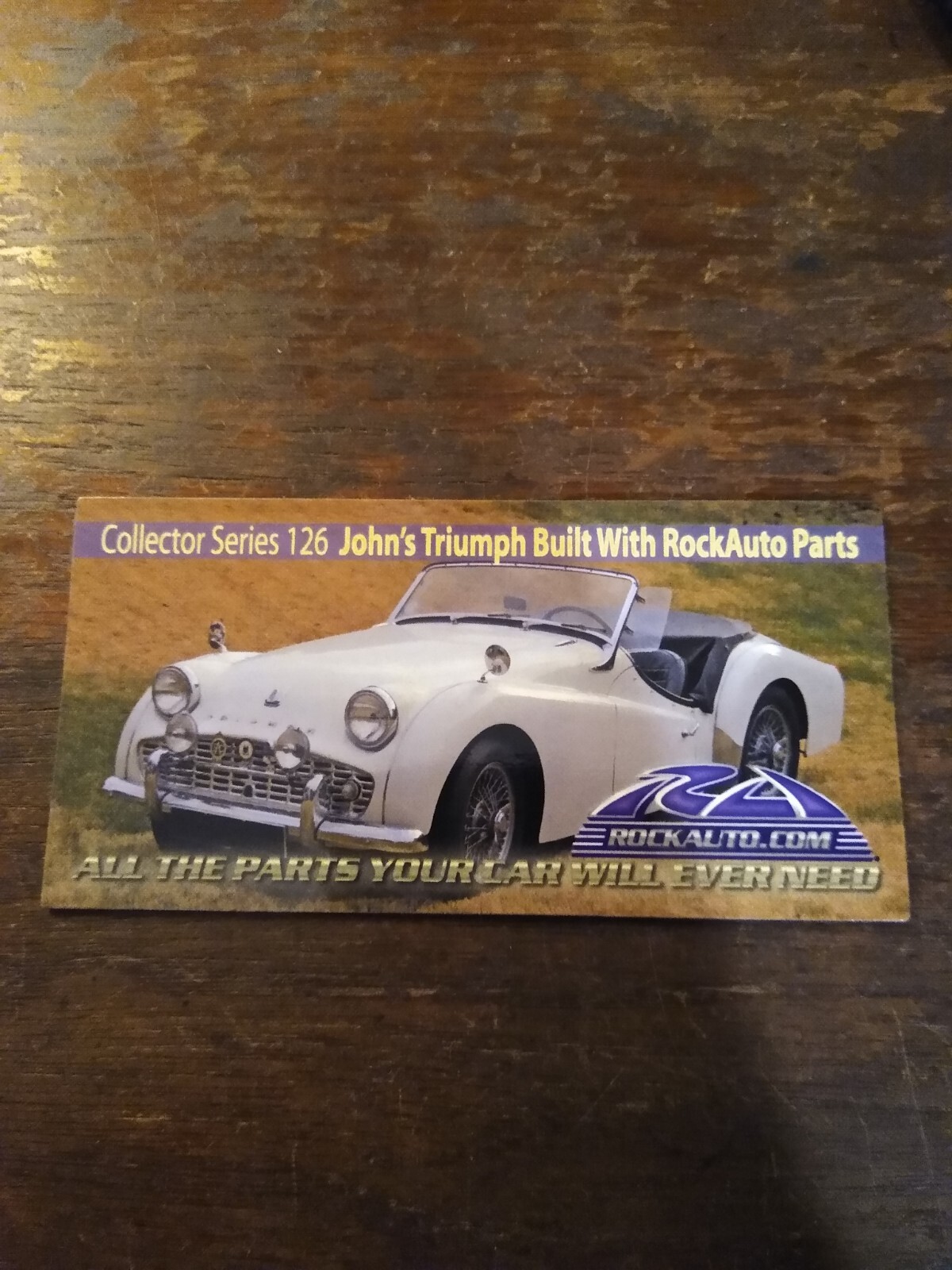 Rockauto Collector Car Magnet 126 Triumph | eBay