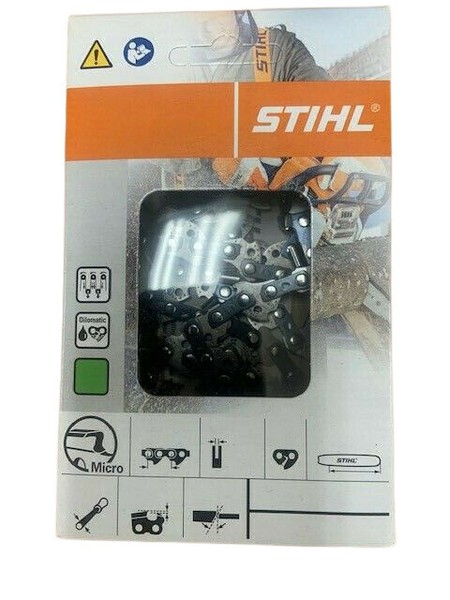 OILOMATIC STIHL PICCO Micro Mini 3 (PMM3) 16" Saw Chain - Silver for ...