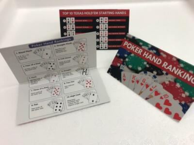 10~POKER HAND RANKING +TOP TEXAS HOLD EM STARTING HANDS POCKET CARDS ...