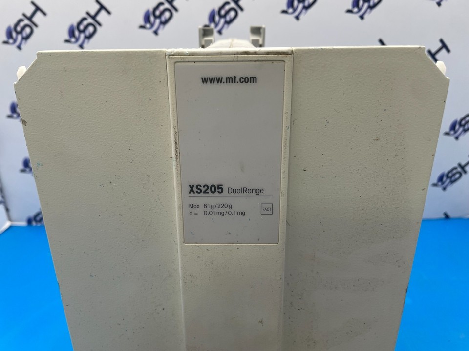 Mettler Toledo XS205DU Analytical Balance Dual Range Precision ...