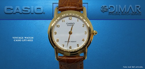 Vintage Casio LADIES QUARTZ LPT-1022 Gold Tone, QW.1398 Japan, Año ...