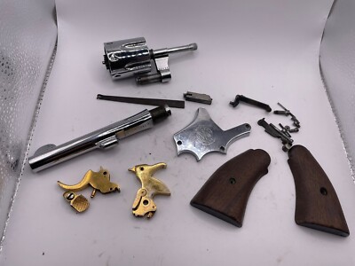 Smith & Wesson Victory Model parts 38sw Barrel cylinder Gold And Nickel ...