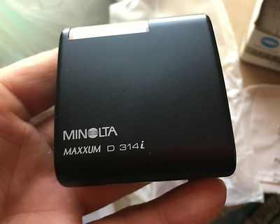 MINOLTA MAXXUM FLASH D 314i LN WITH ORIGINAL BOX + PAPERS NEVER USED ...