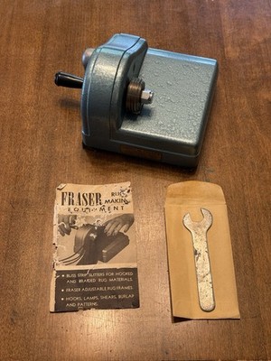 Bliss Model A Portable Strip Slitter Harry M Fraser Fabric Cutter For ...