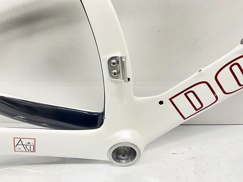 Dontzer TT Carbon Triathlon Time Trial Bike Frame Set White Size 570mm ...