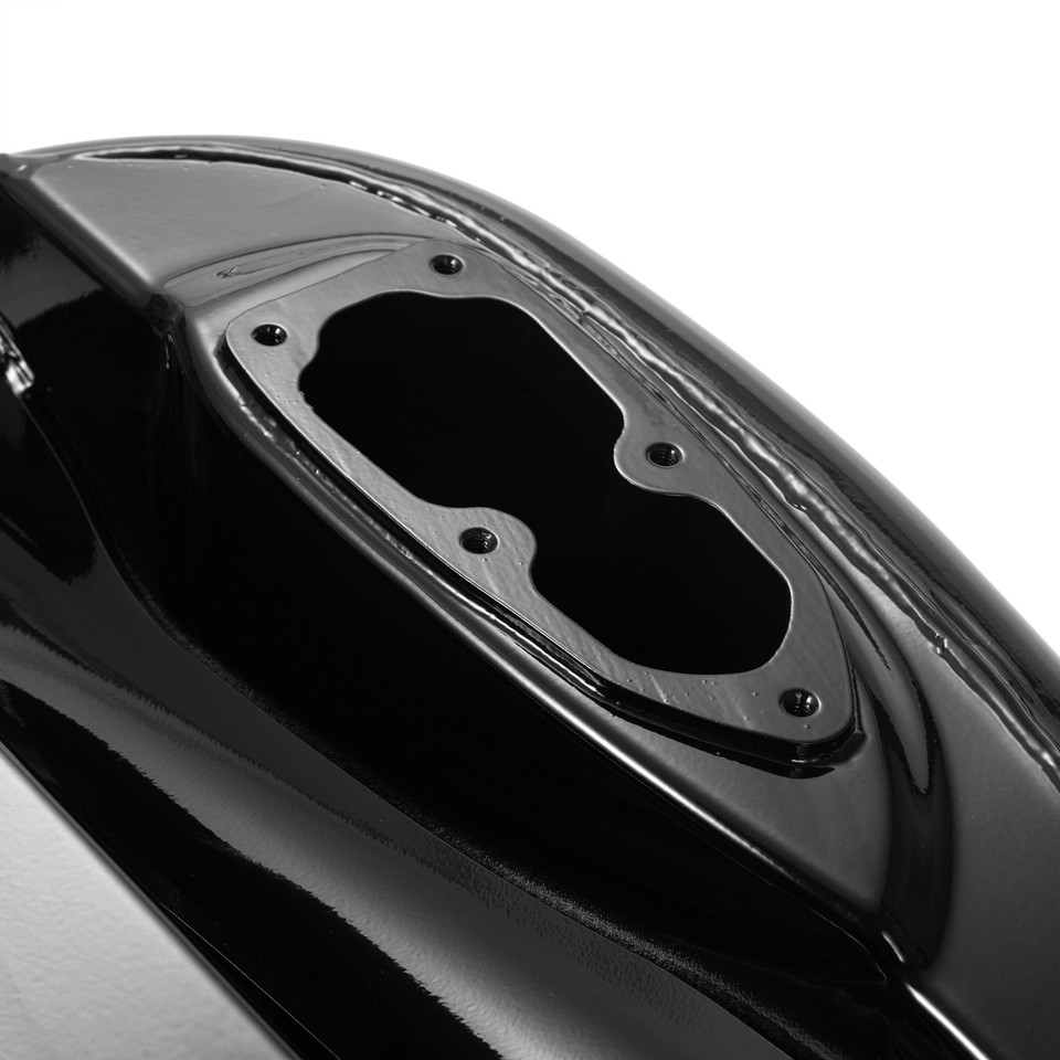 Gloss Black 4.2 Gal. Fuel Gas Tank For 07+Harley Sportster1200 ...