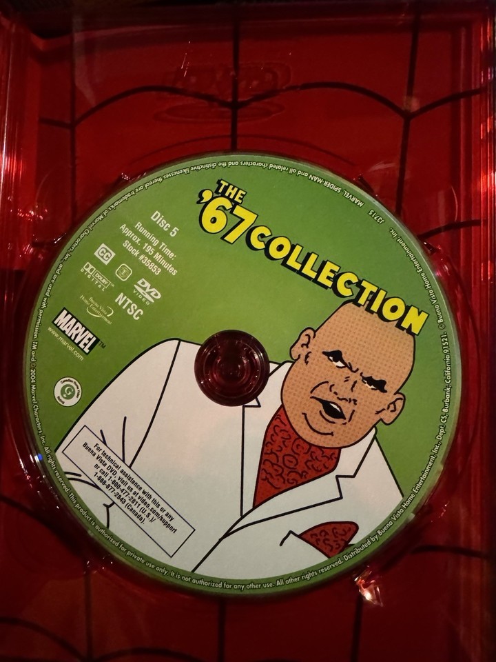 Spider-Man The 67 Collection Six Volume DVD Set Rare OOP | eBay
