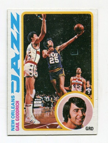 1978-79 Topps Card Gail Goodrich New Orleans Jazz #95 HoF | eBay