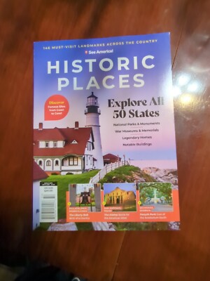 Historic Places magazine 2023 ,Explore All 50 States , Famous Sites RP ...