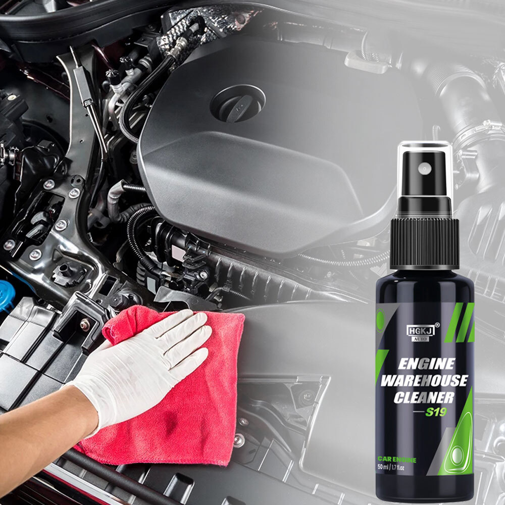 50ML Car Engine Bay Cleaner Powerful Engine Protector Detailing Care ...
