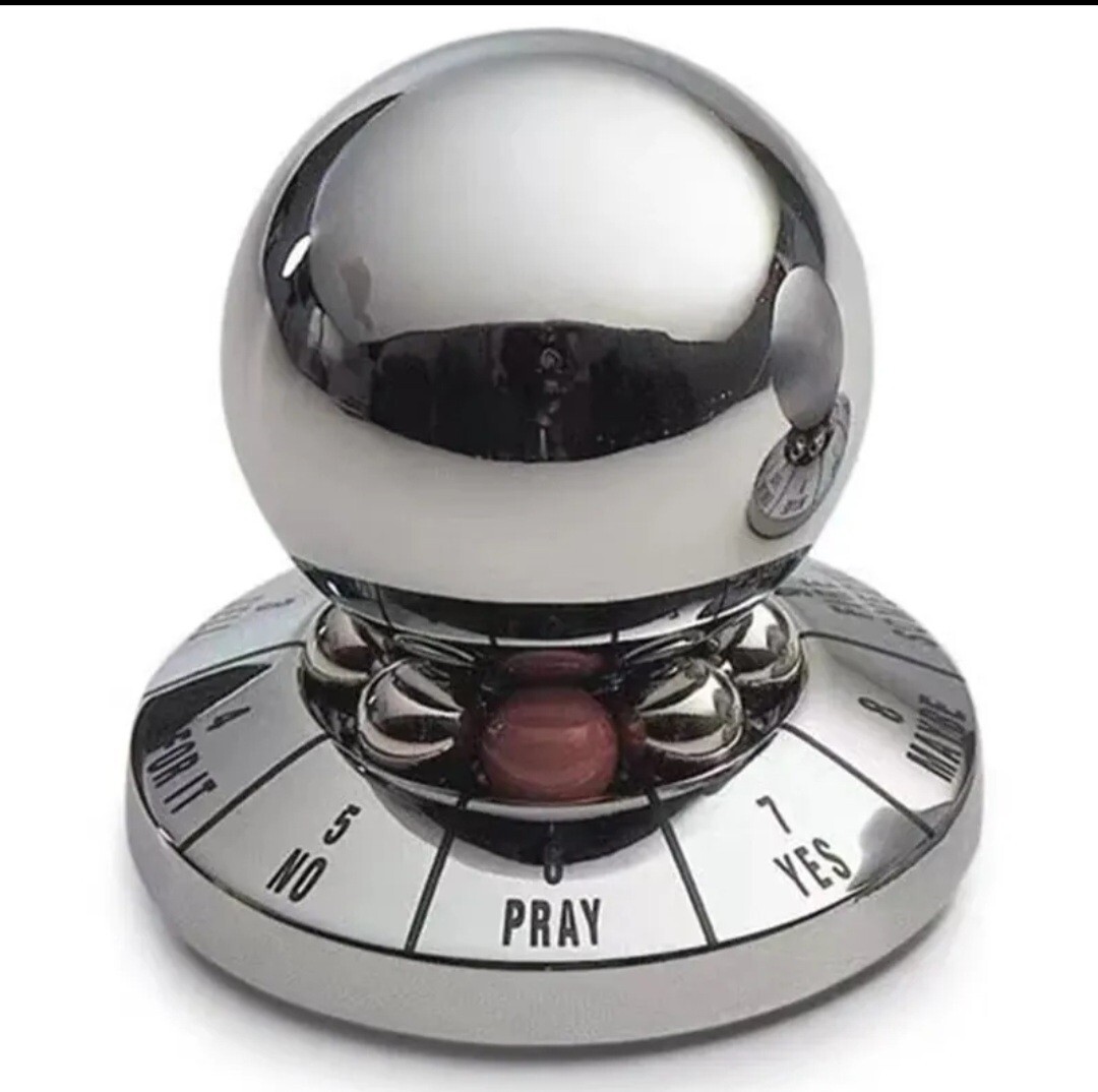 Decision Maker Metal Ball, Metal Office Decompression Toy Ball Inger ...