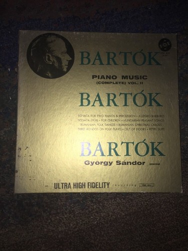 György Sandor - Bartók Piano Music (Complete) Vol. II Vox 2 Vinyl Box ...